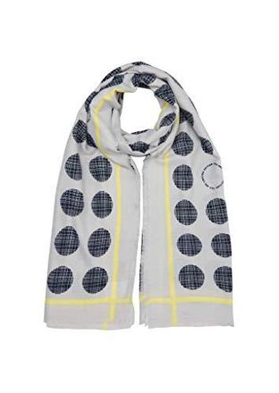 s.Oliver 201.10.012.25.277.2056637 charpe pour Temps Froid, Gris, Taille Unique Femme