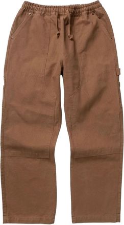 Service Works pantalon à lien de resserrage - Marron