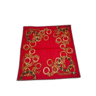 Celine Foulard en soie Pre-owned - Femme - Pre-owned - Rouge - Taille: ONE Size
