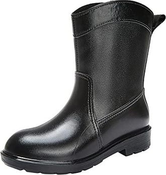 Generic Bottes dext&eacute;rieur en caoutchouc pour femme pluie imperm&eacute;ables antid&eacute;rapantes jardin Confortable Antid&eacute;rapant Chaussures Facile d&eacute;sinfecter Isolation t