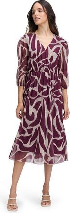Betty&Co Meshkleid Damen Mesh-Kleid mit Print