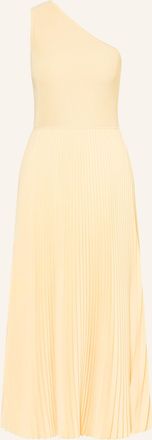 HUGO BOSS One-Shoulder-Kleid Foki Im Materialmix beige