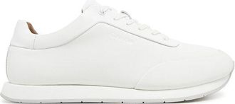 Calvin Klein Sneakers Low Prof Runn Laceup Rubb Lth HM0HM01707 Weiß