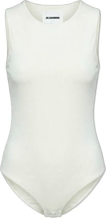 Jil Sander Femme, Tops, Beige, Taille: 36 FR Body fluide en viscose