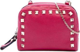 Valentino Pre-owned Sac bandouli&egrave;re clout&eacute; - Femme - Pre-owned - Rose - Taille: ONE Size
