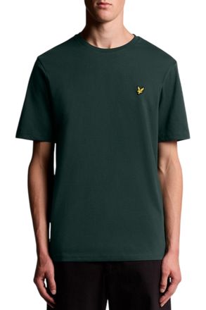 Lyle & Scott T-Shirt Herren | mit Rundhals-Ausschnitt und kurzen &Auml;rmeln | mit goldenem Adler-Logo auf der Brust | XS - XXL