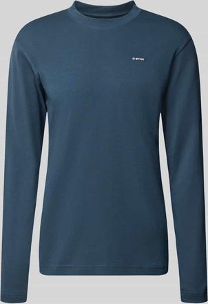 G-Star Langarmshirt mit Logo-Schriftzug