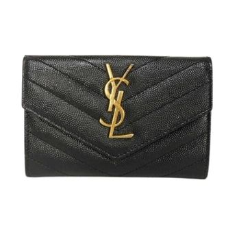 Saint Laurent Pre-owned Bill wallet (bi-fold) - - Pre-owned - Damen - Schwarzk - ONE SIZE
