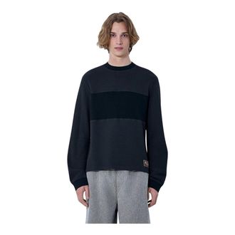 Brain Dead Cotton Jersey Crewneck Sweatshirt - - Sweatshirts & Hoodies - Herren - Schwarzk - M