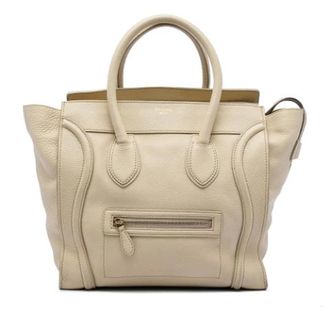 Celine unisex, Pre-owned, Beige, Taille: ONE Size Sac &agrave; main Mini Luggage Pre-owned