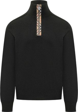 Burberry Homme, Pulls, Noir, Taille: XS Cameron Sweater