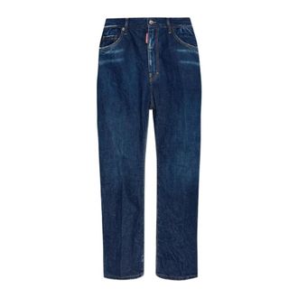 Dsquared2 Verwaschene Blaue Jeans Mit Knopfleiste - - Jeans - Herren - Blau - XS