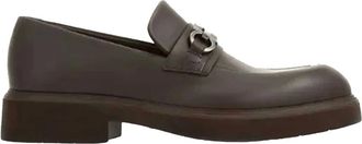 Ferragamo Homme, Chaussures, Brun, Taille: 43 1/2 EU Mocassins Fiorello en cuir