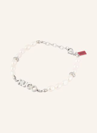HUGO BOSS Hugo Armband Shellbeads silber