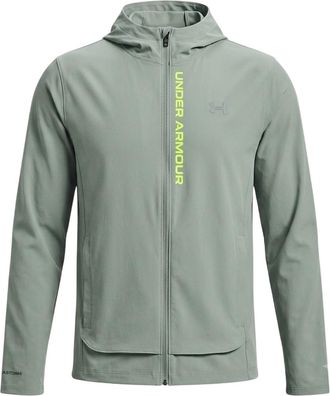 Under Armour Outrun Kapuzenjacke f&uuml;r Herren (Gr&uuml;n)