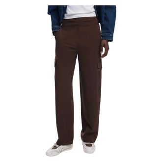 Desigual Femme, Pantalons, Brun, Taille: 40 FR Pantalon Sagun