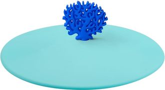 Lurch 211813 Glasabdeckung, Silikon, Blau