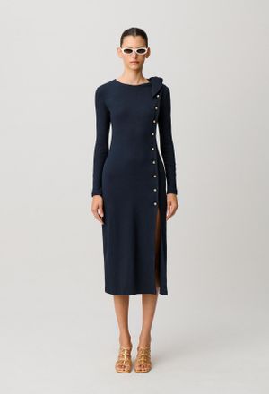 Claudie Pierlot Robe longue maille