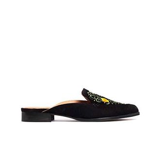 L'Intervalle Femme Yicania Z Black Suede Mule, Negro, 41 EU