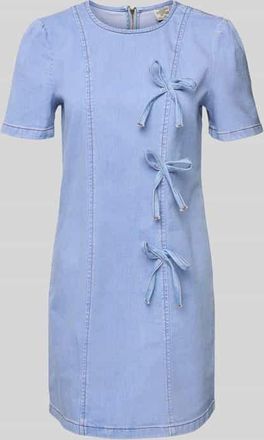 Baum Und Pferdgarten Minikleid mit Rundhalsausschnitt