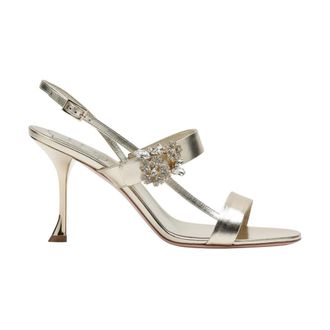 Roger Vivier Femme, Chaussures, Jaune, Taille: 36 EU Mini Bouquet Sandal 85mm