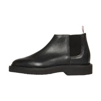 Thom Browne Mid Top Chelsea Boots - - Shoes - Herren - Schwarzk - 40 EU