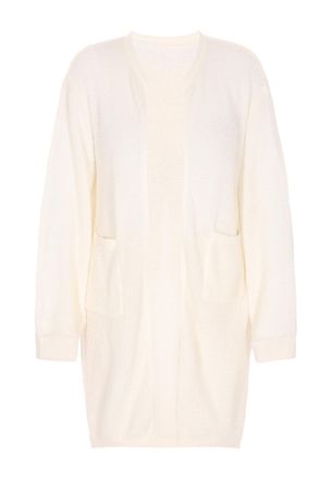 Dreimaster Dreimaster Strickjacke Frauen cremefarben