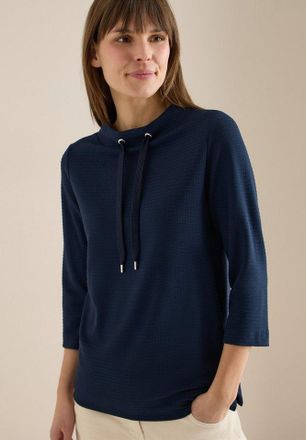 Cecil Stehkragenshirt mit Stehkragen