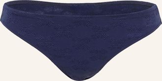 Vilebrequin Basic-Bikini-Hose Frise blau