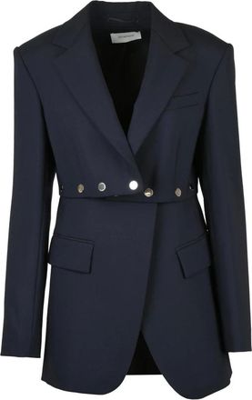 Sportmax Femme, Vestes, Bleu, Taille: 38 FR Editore Jacket