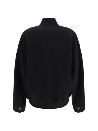 Sportmax Womens Ondata Virgin Wool Jacket Nero Fleece Ovis Aries