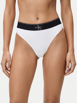 Calvin Klein Underwear Stringtanga LV00QF8813 Wei&szlig;