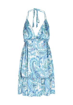 Izia Kleid Frauen blau mehrfarbig