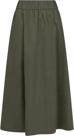 Neo Noir Femme, Jupes, Vert, Taille: 44 FR Jupe Popeline