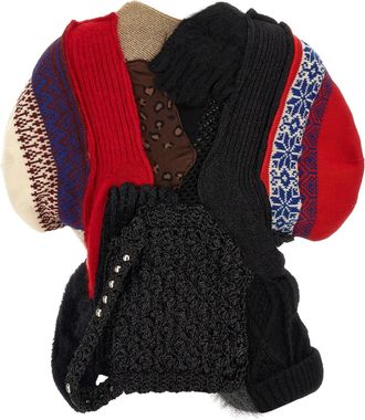 Junya Watanabe Patchwork Wool Cardigan - Multicolor