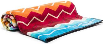 Missoni Home Hugo Zigzag Beach Towel