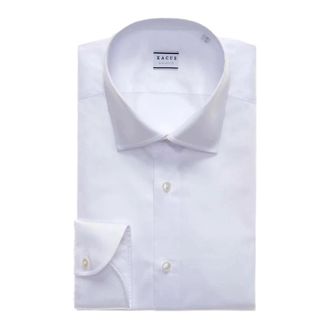 Xacus Twill Evolution Classic Fit Solid Coloreck Shirt - - Shirts - Herren - Wei&szlig; - 7XL