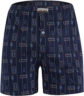 Sesto Senso Bas de Pyjama Homme Court Pantalon Coton 4XL 101