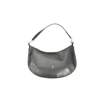 Tommy Hilfiger Schicke Schultertasche - - Bags - Damen - Schwarzk - ONE SIZE