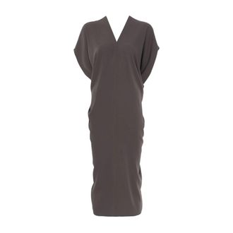 Maison Margiela Short Sleeve Dress - - Dresses - Damen - Braun - S
