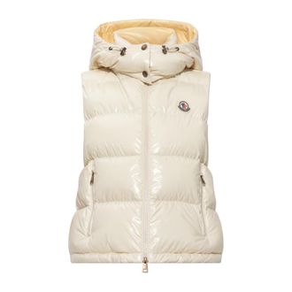 Moncler Niverolle Daunenweste - - Jackets - Damen - Gelb - M