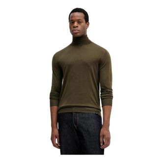 Colmar Pull &agrave; col roul&eacute; - Homme - Sport - Vert - Taille: L