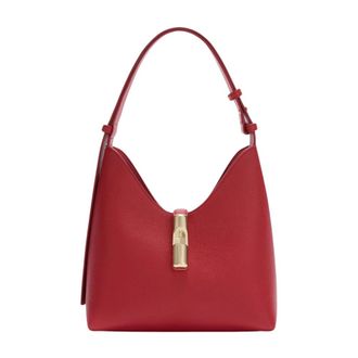 Furla Femme, Sacs, Rouge, Taille: ONE Size Goccia S Hobo Bag