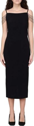 Pinko Pinko, Femme, Robes, Noir, Taille: 42 FR Bergamotto Dress
