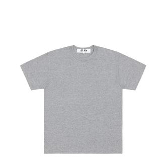 Comme Des Gar&ccedil;ons Femme, Tops, Gris, Taille: 40 FR Small Red Heart Play T-Shirt