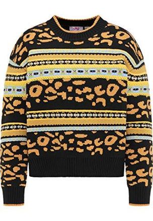 Mymo Strickpullover Damen 12409930 Multicolor, XL/XXL Multicolor