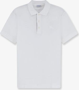 Burberry Organic cotton polo shirt - BURBERRY - gender_Man