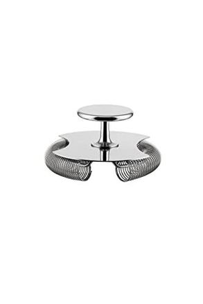 Alessi The Tending Box GIA27 - Passoire Double Barre pour Cocktails Design, en Acier Inoxydable 18/10, Passe au Lave-Vaisselle