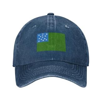 Generic Drapeau De La R&eacute;publique du Vermont Homme Femme Casquettes Snapback Confortable Chapeau D&eacute;contract&eacute; Hip-Hop Cap pour Toutes Les Saisons Golf Running