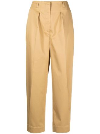 Prune Goldschmidt pantalon Eva à coupe courte - Jaune